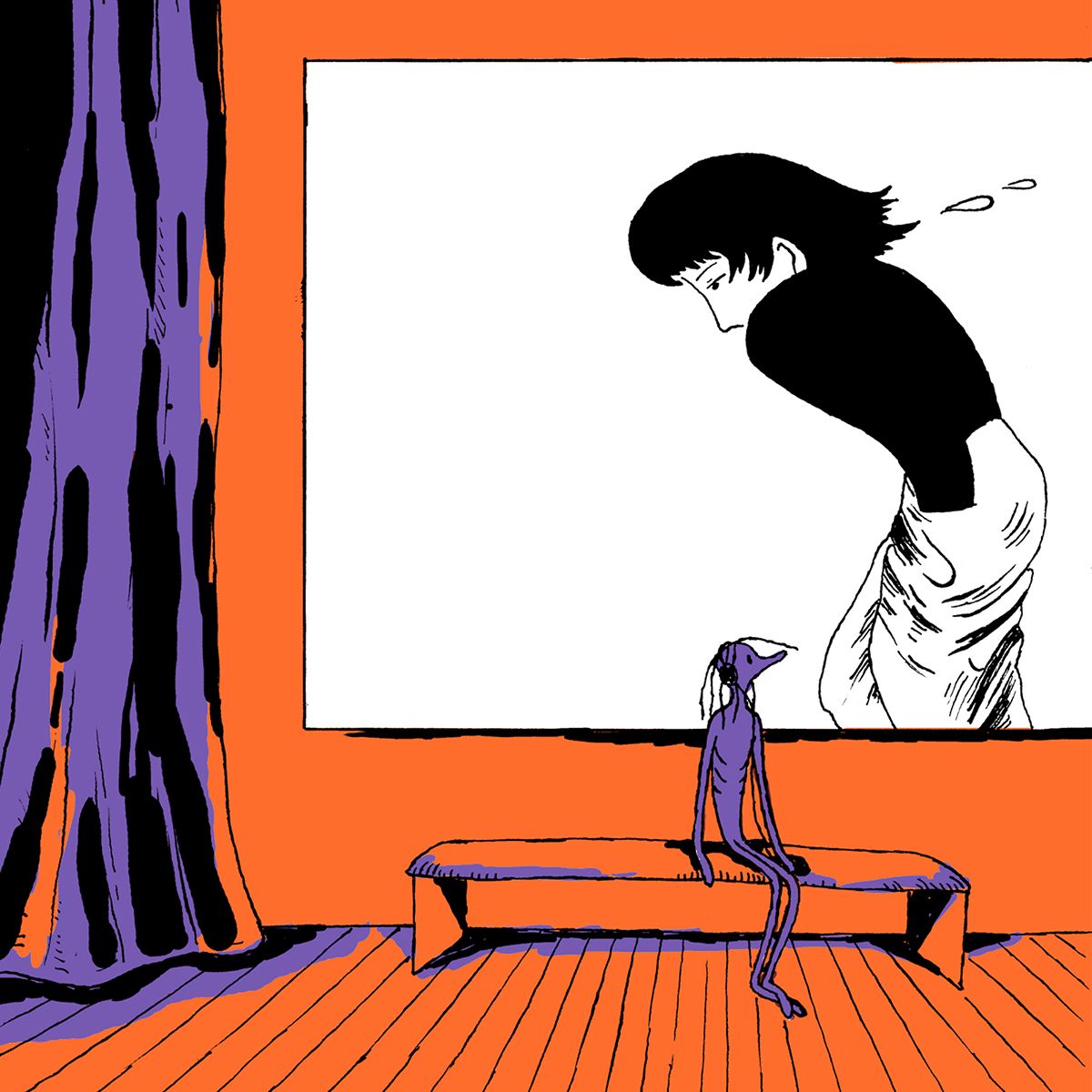 Empfang in der Ausstellung „Hi Life! The Art of Anna Haifisch”